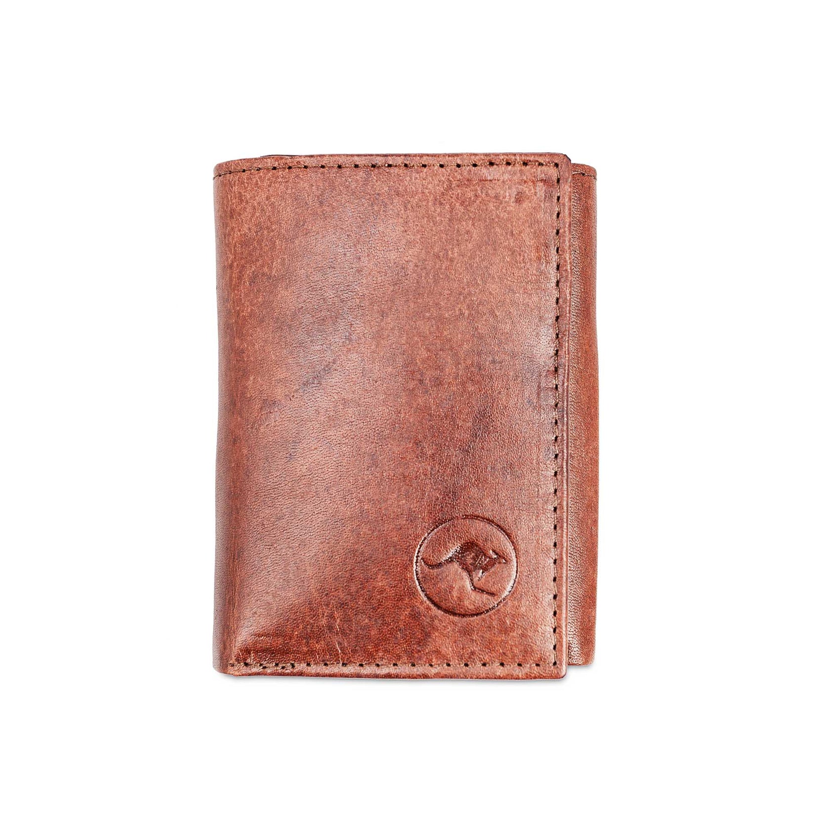 Genuine Kangaroo Leather Wallet Double Fold – Badgery Belts