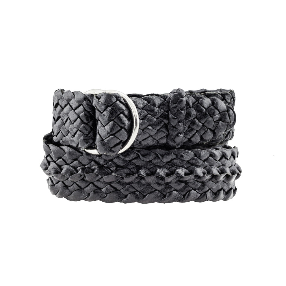 Kangaroo Leather Mens Belt Ring Buckle | CrocRidge 32mm Wide – Badgery ...